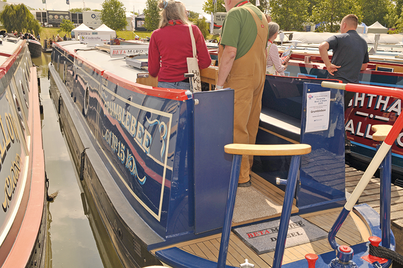 Crick Boat Show 2025 - Canal Boat