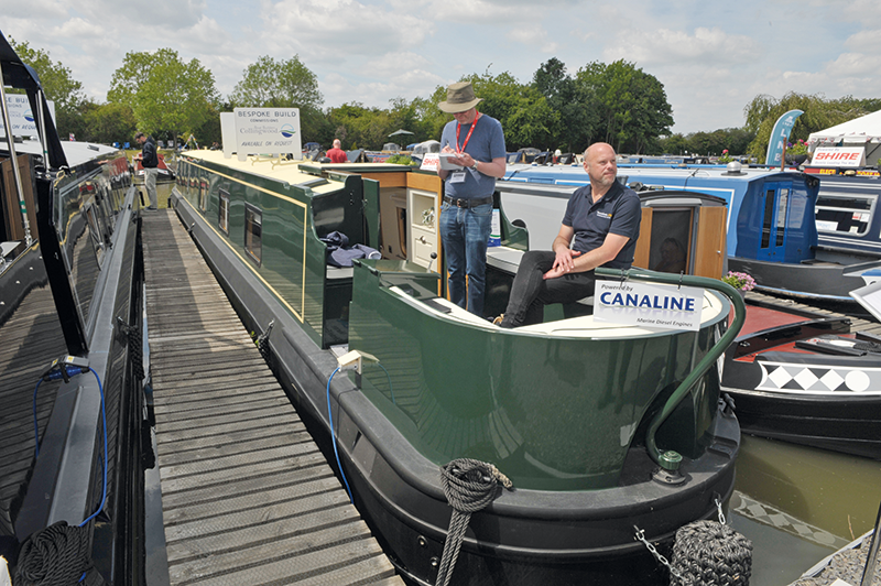 Crick Boat Show 2025 - Canal Boat