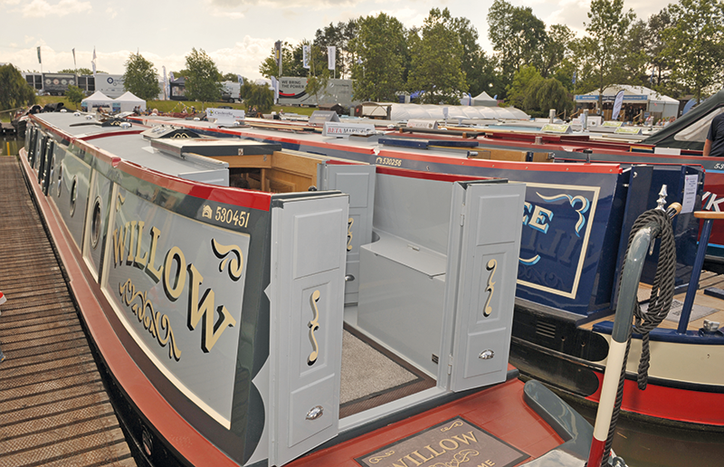 Crick Boat Show 2025 - Canal Boat