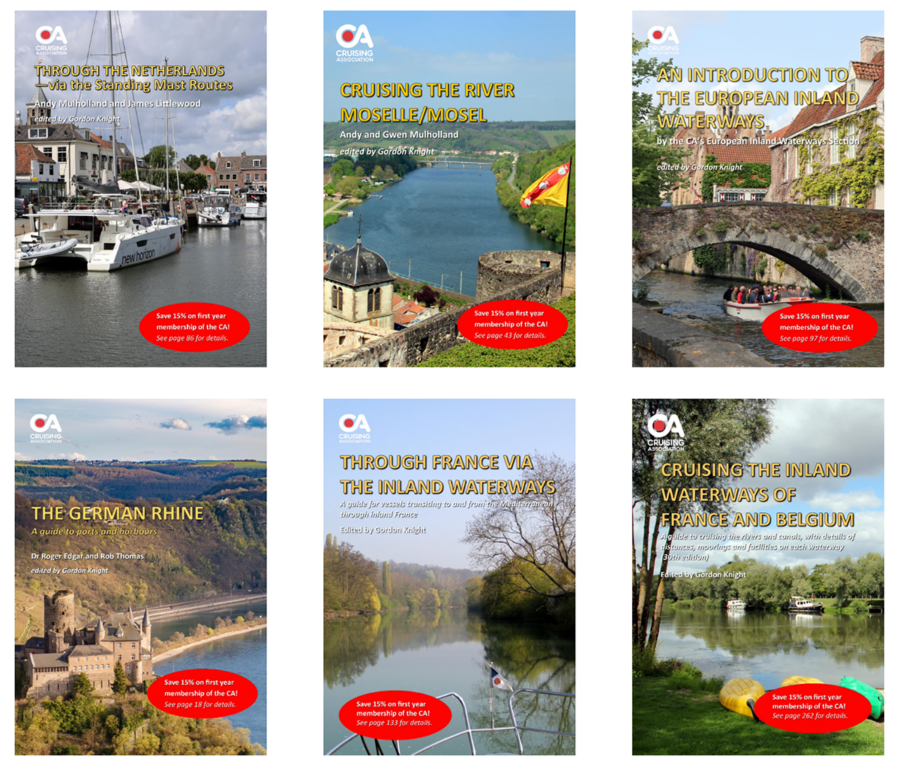 Cruising Association publishes updated Guides to Europe's Inland ...