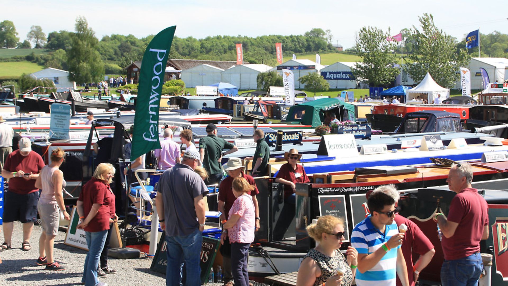 22 boats from the Crick Boat Show 2015 - Canal Boat