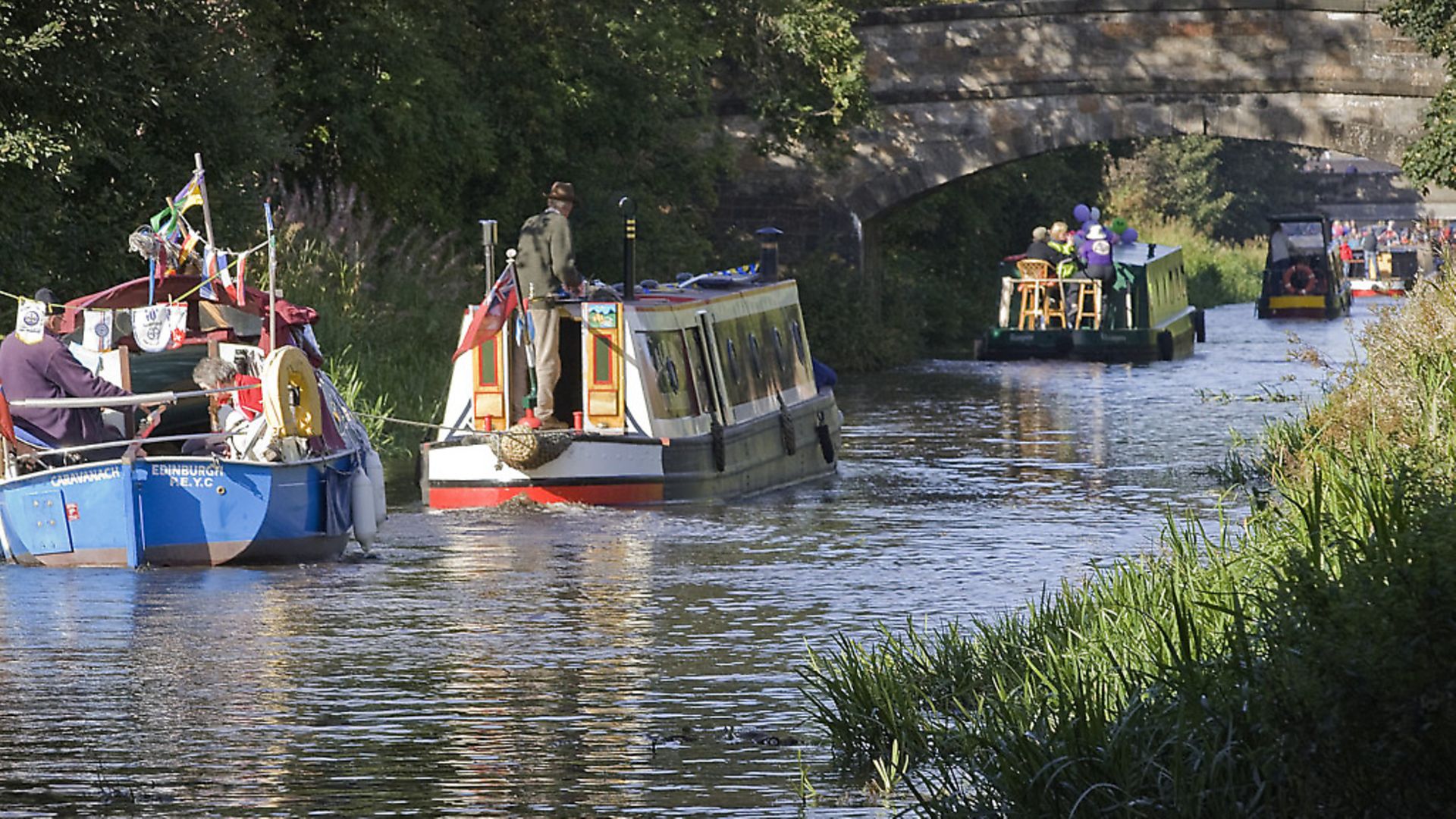 Carnival to mark Scottish Forth & Clyde Canal reopening - Canal Boat