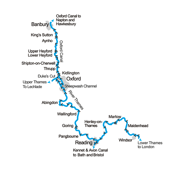 Cruise Guide: Thames Ring Part 3: Windsor to Banbury - Canal Boat
